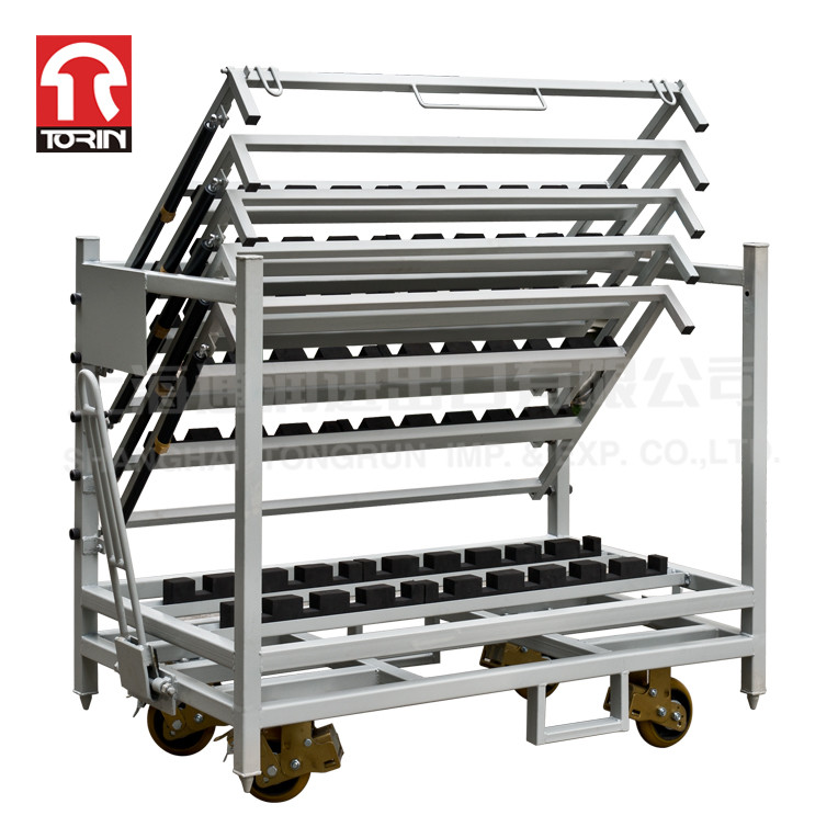 Torin LK46 Auto Parts Rack Fixed Car Jack Rack Roll Cart Wire Mesh ...